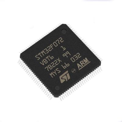 Cina Microcontroller di serie della famiglia STM32F0 di STM32F072 STM32F072VB STM32 100 LQFP STM32F072VBT6 in vendita