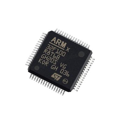 Cina Nuovo e Pin istantaneo di riserva originale STM32F100R8T6B di M3 64 dell'ARM Cortex di STM32F100 RISC 64KB 2.5V 3.3V in vendita