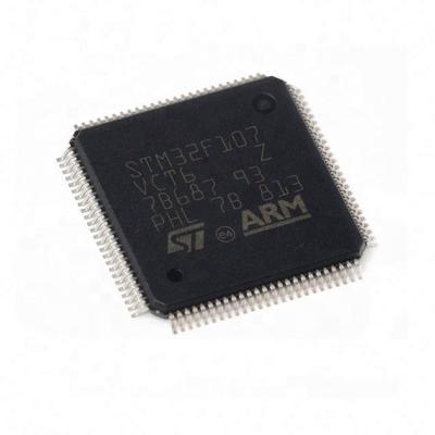 中国 Chuangyunxinyuan MCUは電子部品の埋め込まれた破片32BIT 64KBのフラッシュSTM32F107VCT6 ICを統合した 販売のため