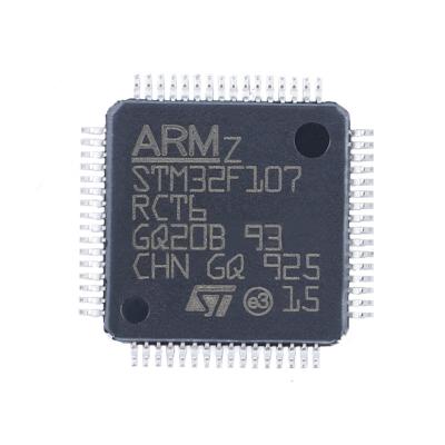 中国 STM32F107RCT6電子部品の集積回路新しい元のLQFP64 MCU STM32F107RCT6 IC 販売のため