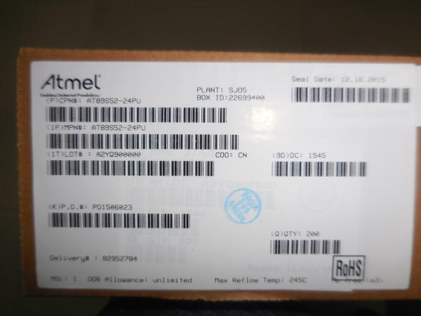 AT89S52-24PU DIP40 Micro Controller Chip ATMEL