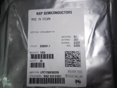 中国 未使用LPC1788FBD208 QFP208の集積回路の破片ICのマイクロ制御回路真新しい原物 販売のため