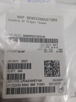 China LPC4370FET100    100-TFBGA   Original a estrenar del microcontrolador de IC del microprocesador del circuito integrado inusitada en venta