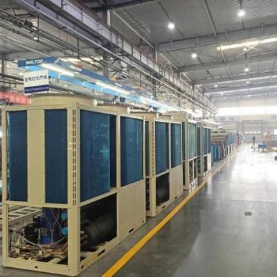 China Modular Heat Recovery Air Cooled Chiller Heat Pump AHU Customized for sale