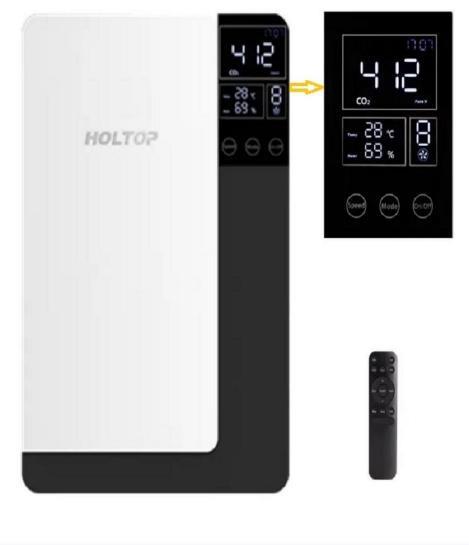Quality Holtop Wall Mounted ERV Energy Recovery Ventilation With PM2.5 Filter Version for sale