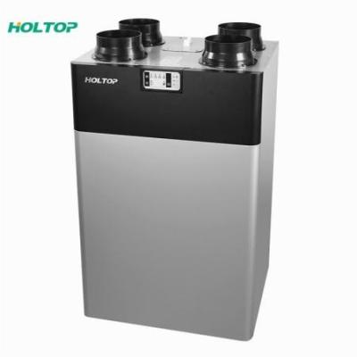 China CFA Series Compact HRV High Efficiency Top Port Vertical Heat Recovery Ventilator 250~350~500 M3/H for sale