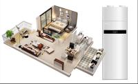 Quality Small Residential Floor Standing Energy Recovery Ventilation Duct Fresh Air ERV for sale