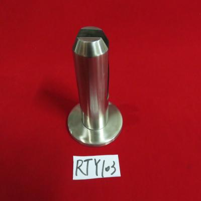 China Swimming Pool Fence Glass Spigot Stair Frameless Stainless Steel Satin surface customized for sale