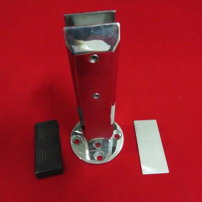 China Frameless Fence Glass Spigot Stair  Stainless Steel Polished surface customized for sale