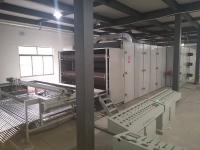 Quality Three layer hot air oven for nonwoven spray bond 40-400gsm wadding for sale