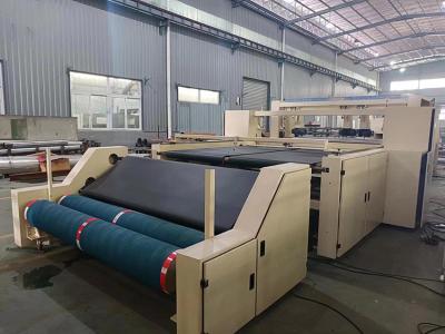 China Piece cutting and rolling dual position winding machine giving versatility design for sale