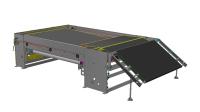 China High Accuracy Servo Control Cross Lapper with PLC system for sale