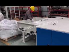 グラスウール断熱フェルト用高速サーボ制御ニードルパンチング生産ライン