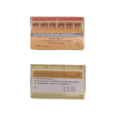 China SE-G058 Dental Gutta Percha Point (04 taper) Packing: 60pcs/box for sale