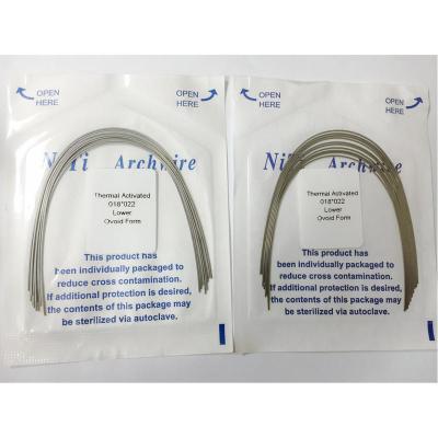 China Super Elastic Reverse Curve Wire 2pcs/bag SE-O026/SE-O027 for sale