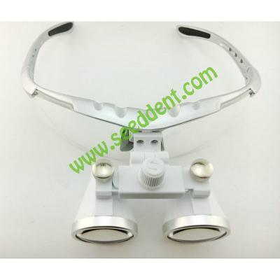 China 3.5X Magnifying Glass Surgical Dental Loupe with head light Loupe-1 for sale