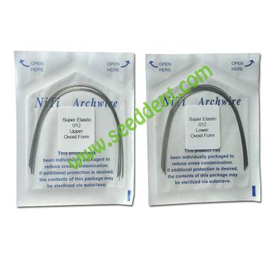 China Super Elastic Niti Arch Round Wires SE-O020 for sale