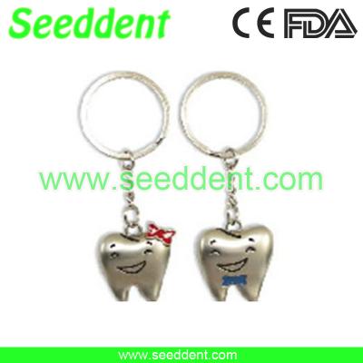 China Couple tooth key chain for sale