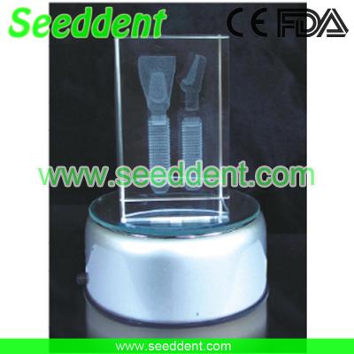 China Incisor implant model with round stand for sale