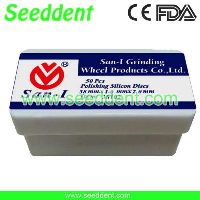 China San-I Dental Grinding Wheel / Polishing Silicon Resin Discs for sale