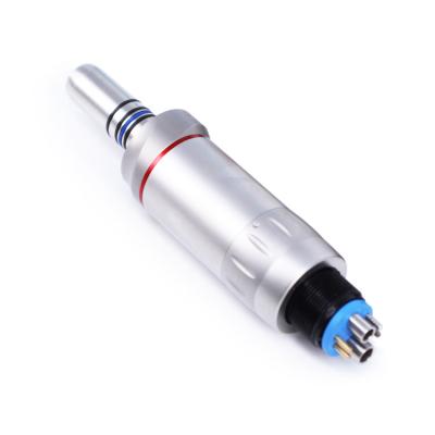 China Stainless Steel 1: 2 Mini 6 holes Fiber Optic Dental Air Motor Internal water spray for sale