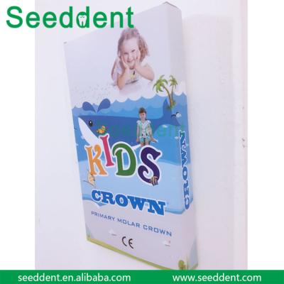 China Dental Kids Stainless Steel Primary Molar Crown 48pcs / Kit for sale