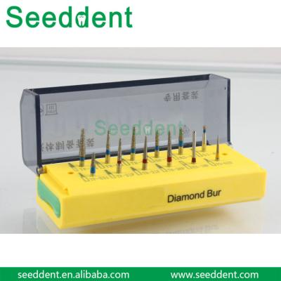 China Inlay Prepare Dental Diamond Bur Kits for sale