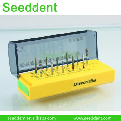 China All Ceramic Porcelain Dental Diamond Bur Kits for sale