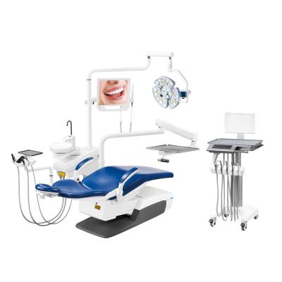 China SE-M059 Implant Multifunctional Dental Chair with Operation Lamp and Cart Dental Unit for sale