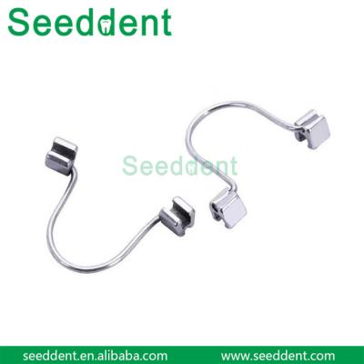 China Dental Orthodontic Single Anterior Tooth Torque Rectangular Spring 10pcs / bag for sale