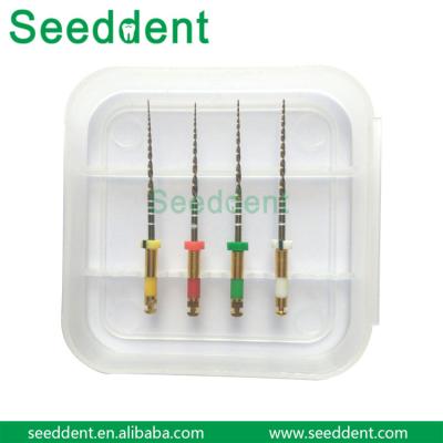 China Wave One Gold Files / Assortment Niti Reciprocating Files / Dental Files SE-F012-G-6 for sale