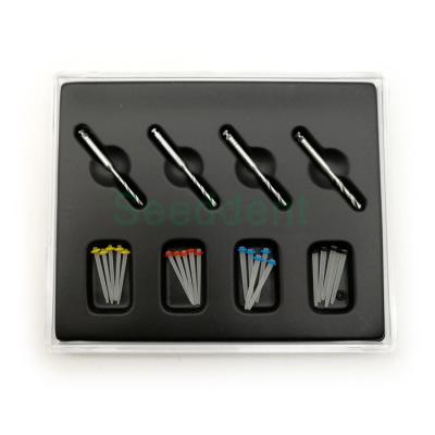 China High-intensity quartz fiber resin post straight type 20/40pcs packing SE-F064 for sale