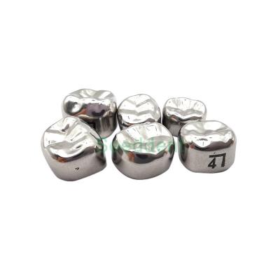 China Dental Adult Stainless Steel Primary Molar Crown / Dental Primary Adult Molar Crown SE-O120 for sale
