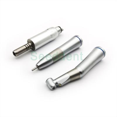 China LED Internal Water Spray Dental Low Speed Kit / 1:1 LED Contra Angle Low Speed Dental Handpieces for sale