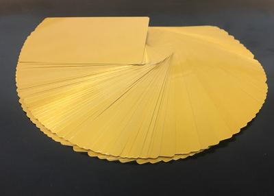 中国 Eco友好的なレーザー機械部品、アルミニウム シート材料が付いている長方形の金属の名刺 販売のため