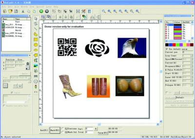 Cina Software della marcatura del laser di CO2 dell'incisore del laser EZCAD2 per acrilico, Crytal, marcatura di vetro in vendita