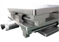 China Linear motion system manual linear stages / XY work table for Marking systems for sale