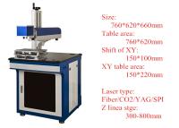 China 4 Axis Control CCD Machine Vision Laser Marking Machine With Automatic Position for sale