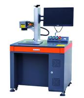 China Desktop CO2 Laser Marking Engraving Machine With Small Format Protective Shell Design Optional for sale