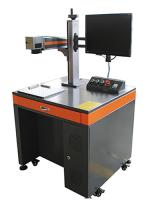 China Desktop CO2 Laser Marking Engraving Machine With Small Format Protective Shell Design Optional for sale