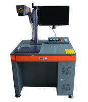 China Desktop CO2 Laser Marking Engraving Machine With Small Format Protective Shell Design Optional for sale
