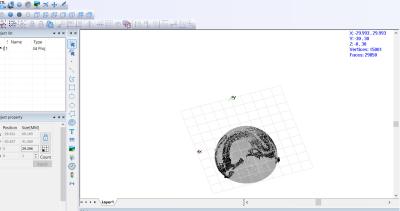 Cina Volo che scolpisce scultura di volo di ampio formato del software EZCAD3 3D della marcatura del laser di funzione EZCAD in vendita