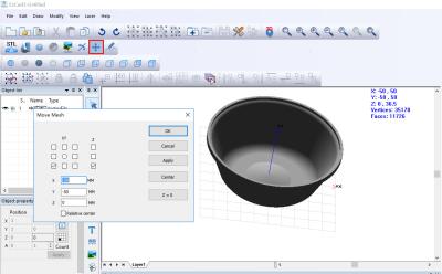 Cina Volo che scolpisce scultura di volo di ampio formato del software EZCAD3 3D della marcatura del laser di funzione EZCAD in vendita