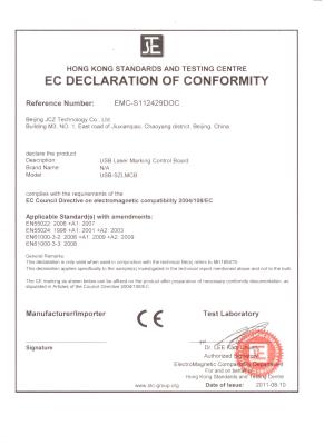 Cina Bordo del PWB del regolatore del laser di alta precisione YAG USB con il software di EZCAD in vendita