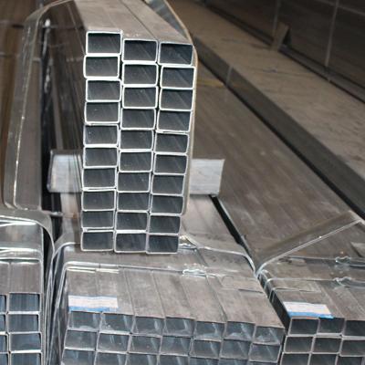 Cina Q195 Tubi quadrati galvanizzati e tubi e tubi di acciaio rettangolari in vendita