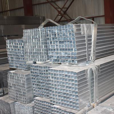 Cina Q195 Tubi quadrati galvanizzati e tubi e tubi di acciaio rettangolari in vendita