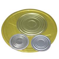 Quality Electrolytic Tin Plate Can Lid Ends 73mm 83mm 99mm Sizes For Food Packaging for sale
