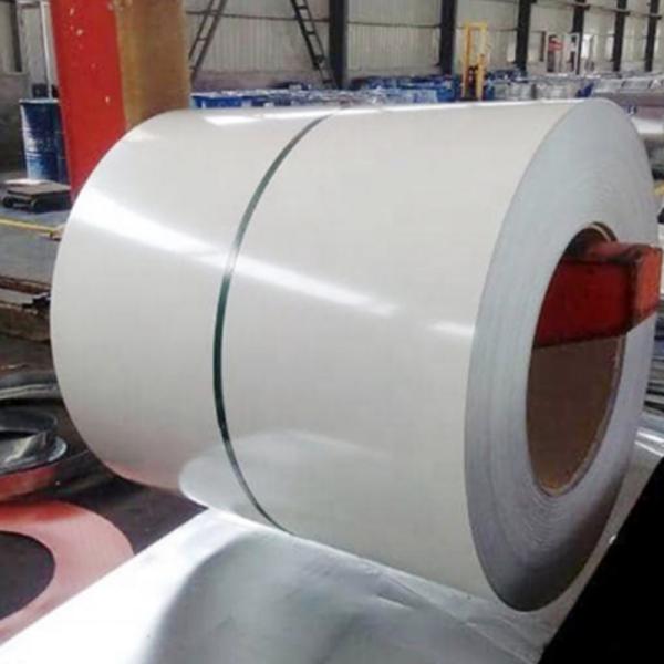 Quality Corrosion Resistant PPGI PPGL Steel Coils with White Colour and 30-275g/m² Zinc Layer for sale
