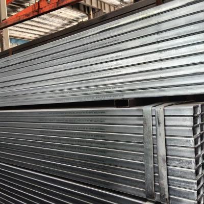China Zinc- coated Rectangular Steel Tube - High Corrosion Resistance, Custom Sizes For Industrial & Construction for sale