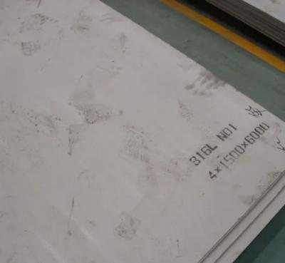 Cina 1000mm al piatto 310S 316L di acciaio inossidabile di 1250mm 309S ASTM in vendita